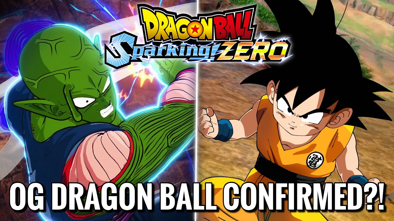 OG Dragon Ball CONFIRMED for DRAGON BALL: Sparking! ZERO?! - YouTube