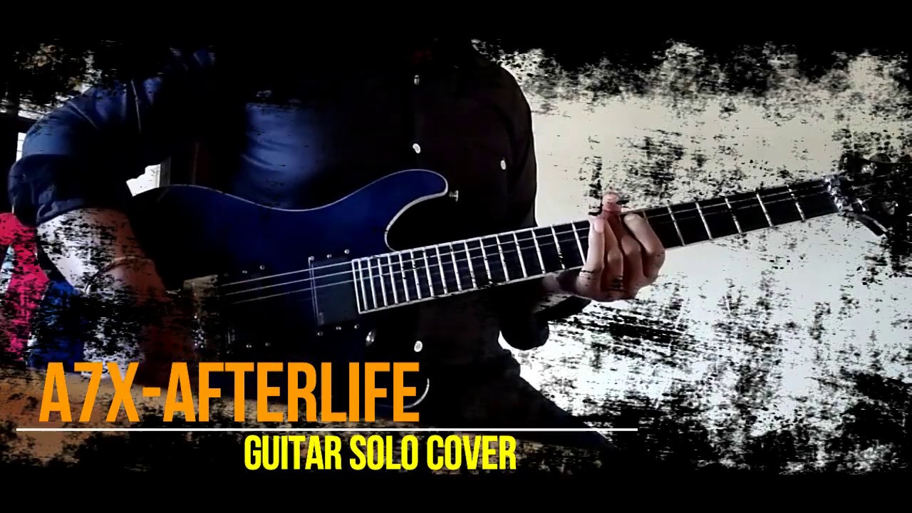 GUITAR SOLO COVER A7X Afterlife - YouTube