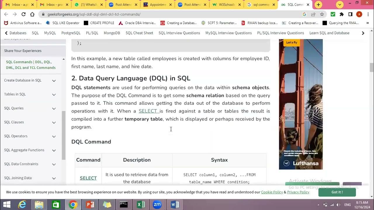 Oracle DBA Demo 2|Corporate Experts - YouTube