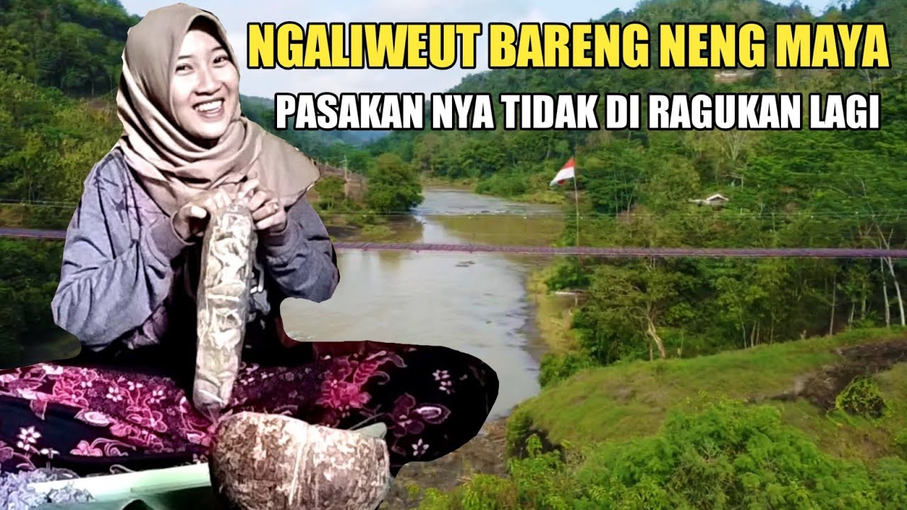 MAKAN NASI LIWET PENCOK KACANG BARENG NENG MAYA JANDA DESA MIRIP ORANG ...