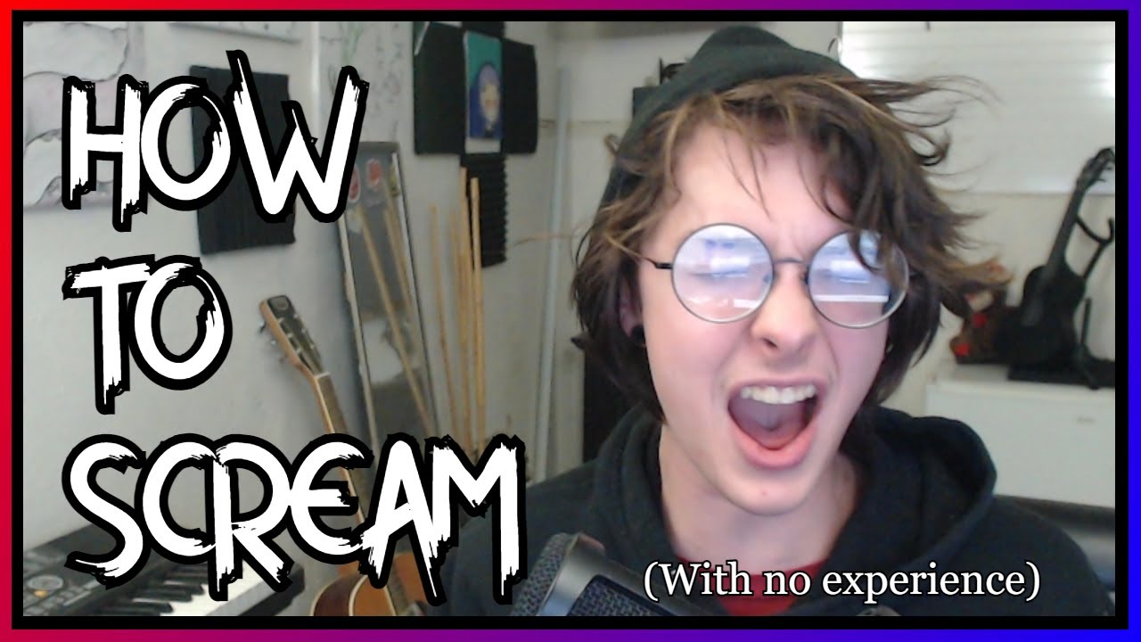 How to scream (simplified) - YouTube