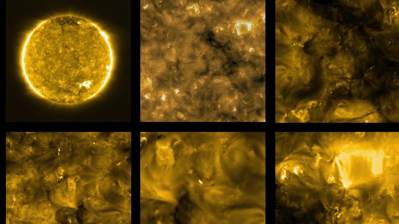 Solar Orbiter First Images - “campfires on the Sun” - YouTube