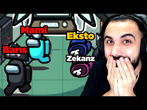 SHERİFF ARADA KAYNADI!! EKİPLE AMONG US SHERİFF MODU!! | Barış Can