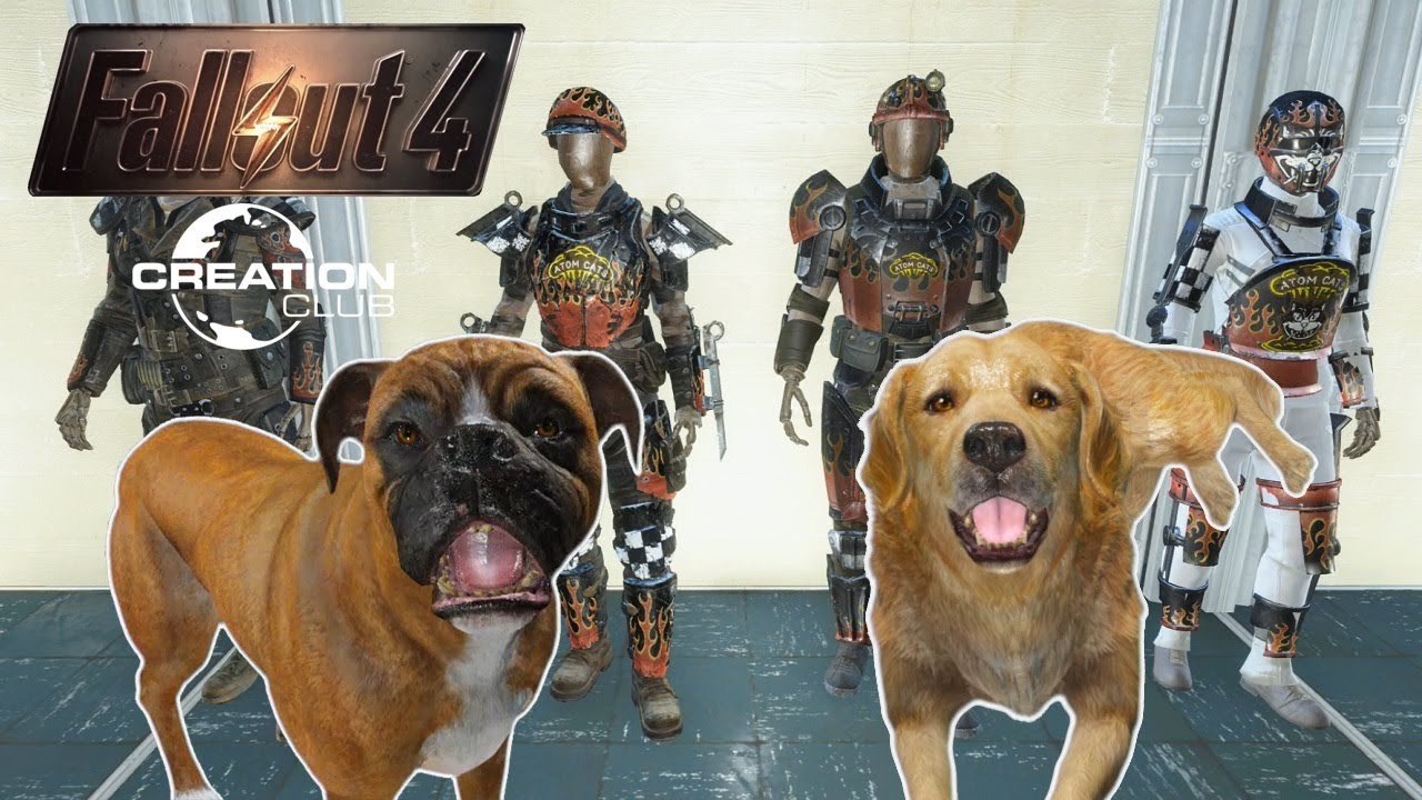 WE GOT DOGS! - Fallout 4: Creation Club (Part 9) - YouTube
