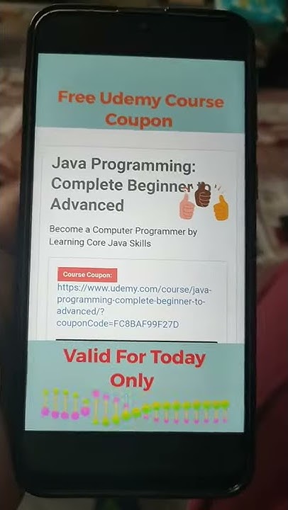 Free Udemy Certificate Courses | Java Programming | Free Certificate Course | Valid for Today ...