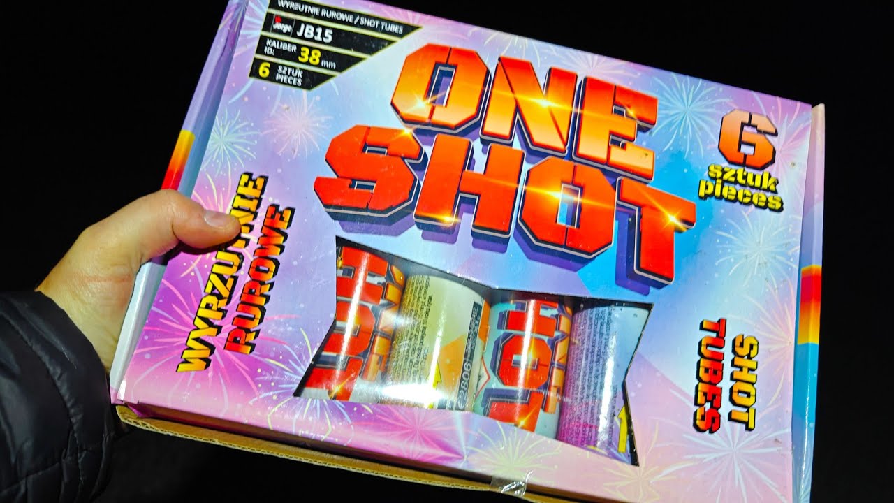 SINGLE SHOTY JORGE ONE SHOT JB15 - kaliber 38mm Fireworks - YouTube