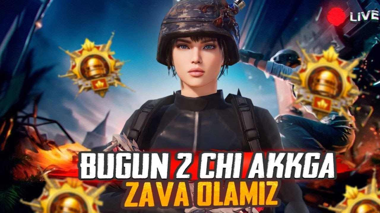 BUGUN ZAVA ERANGELDA RANK VA KD KOTARAMIZ FAQAT TOP 1 - YouTube