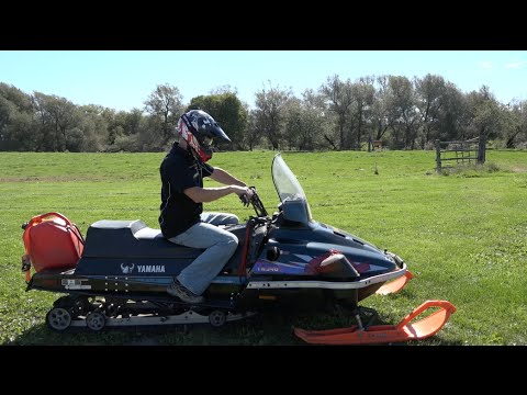 Yamaha VK1000 Turbo drag sled build ep # 5!! Test run. - YouTube