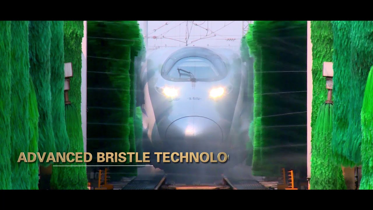 CHSR Train Wash Plant - YouTube