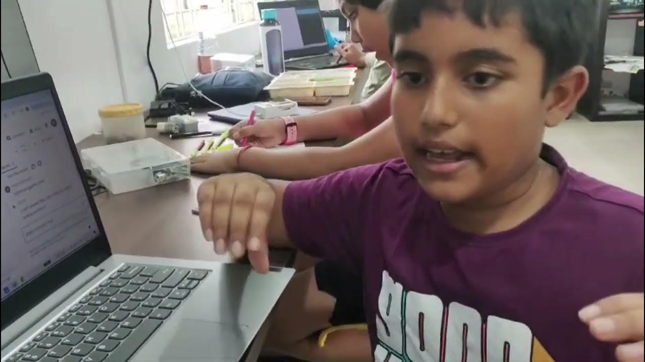 Arjun kamat explaining python project - YouTube