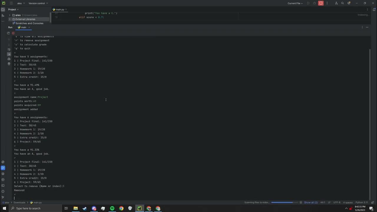 Python Project - YouTube