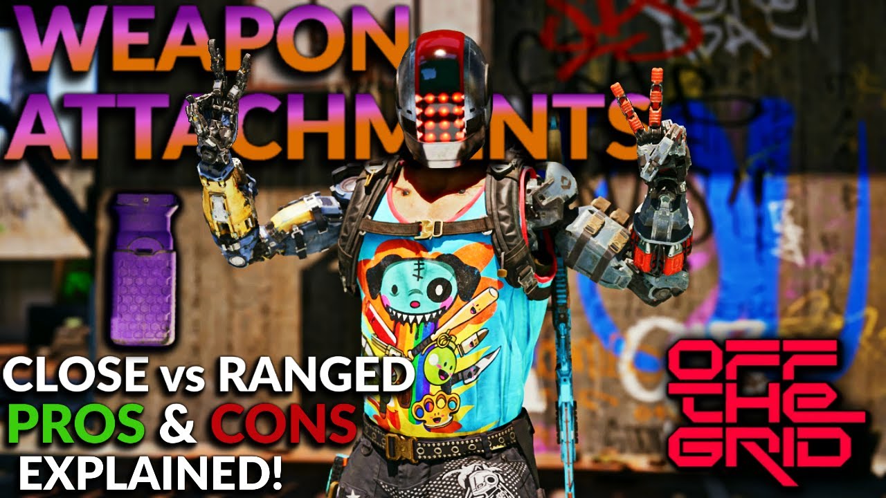 Weapon Attachments Explained in OFF THE GRID! Pros & Cons to Look for ...