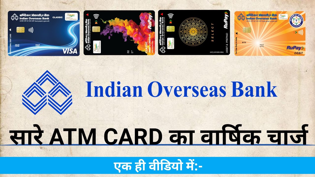 Indian overseas bank debit card charges 2025|lob atm card charges ...