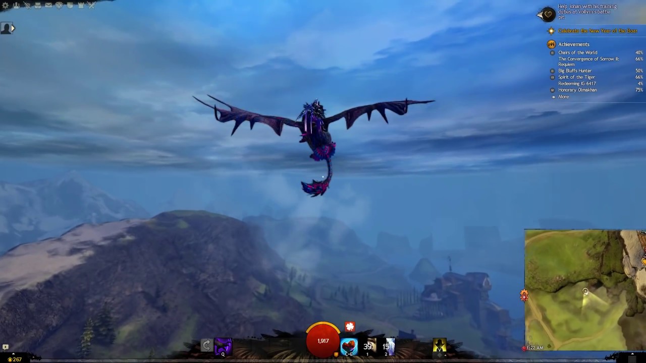 Guild Wars 2: How to Gain Infinite Height on Griffon Mount with 2 ...
