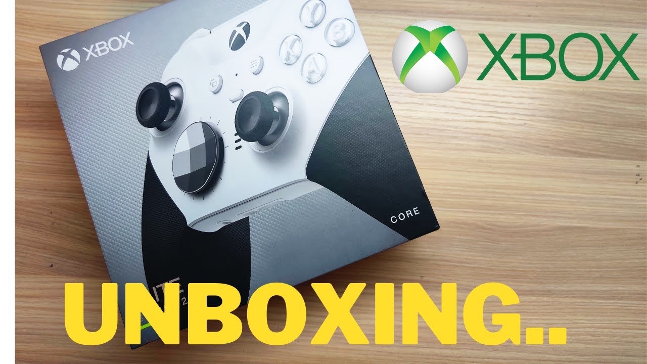 XBOX ELITE 2 CORE EDITION .. What's in the box ..?? - YouTube