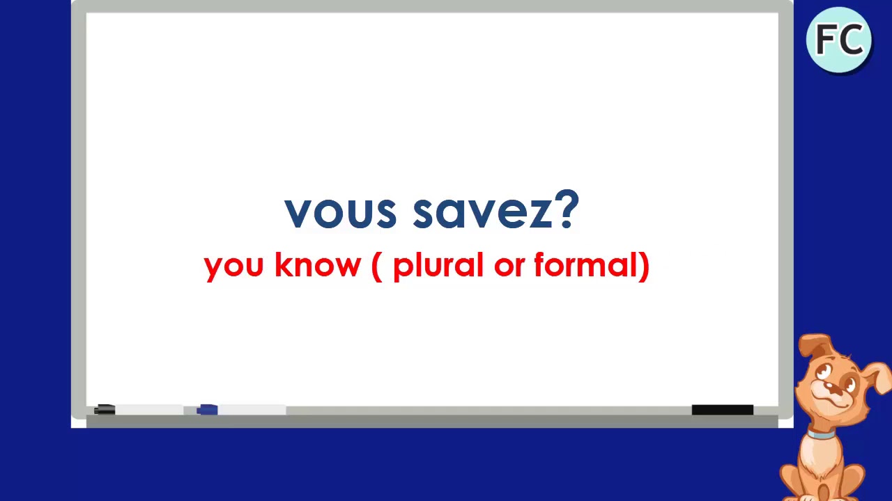 Le Verbe Savoir Au Pr sent To Know Present Tense French Conjugation le-verbe-savoir-au-pr-sent-to-know-present-tense-french-conjugation