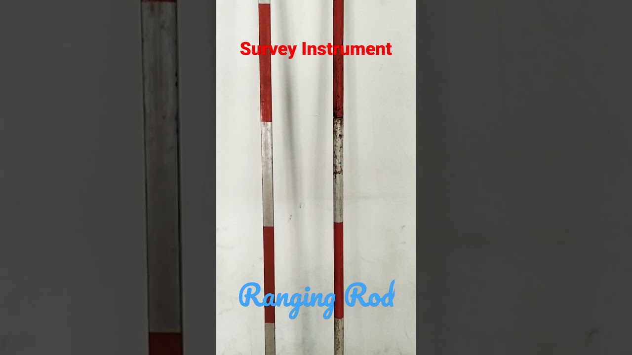 Ranging Rod Used In Surveying