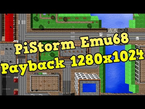 Amiga 2000 Payback 1280x1024 [ PiStorm / Emu68 ] - YouTube