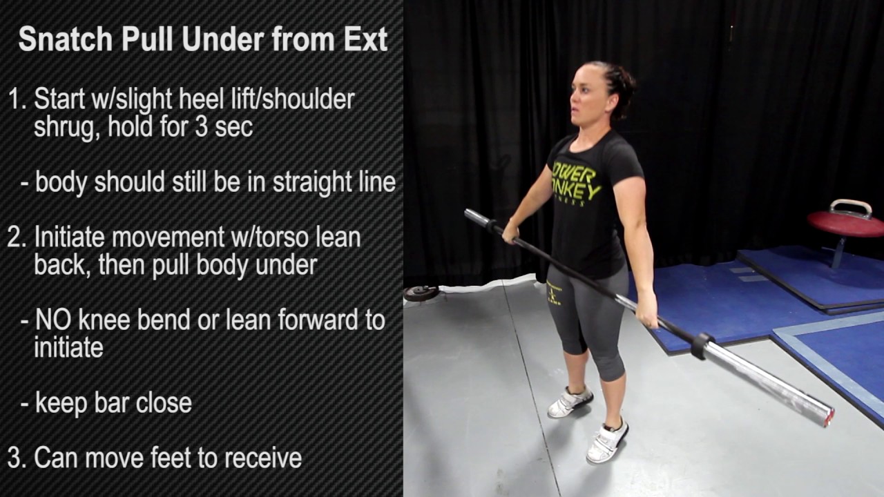 Snatch Pull Under from Ext - YouTube