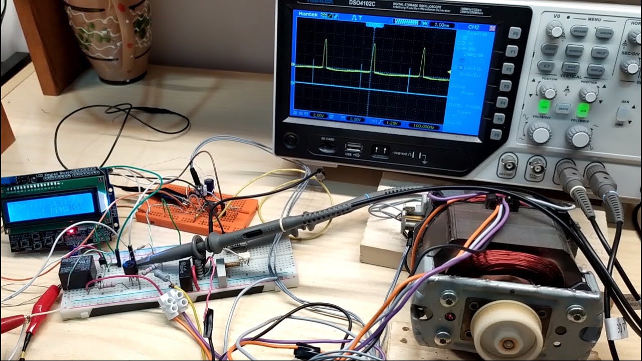 Tutorial Arduino: Controllo Giri RPM Motore a Spazzole con PID ed LCD ...