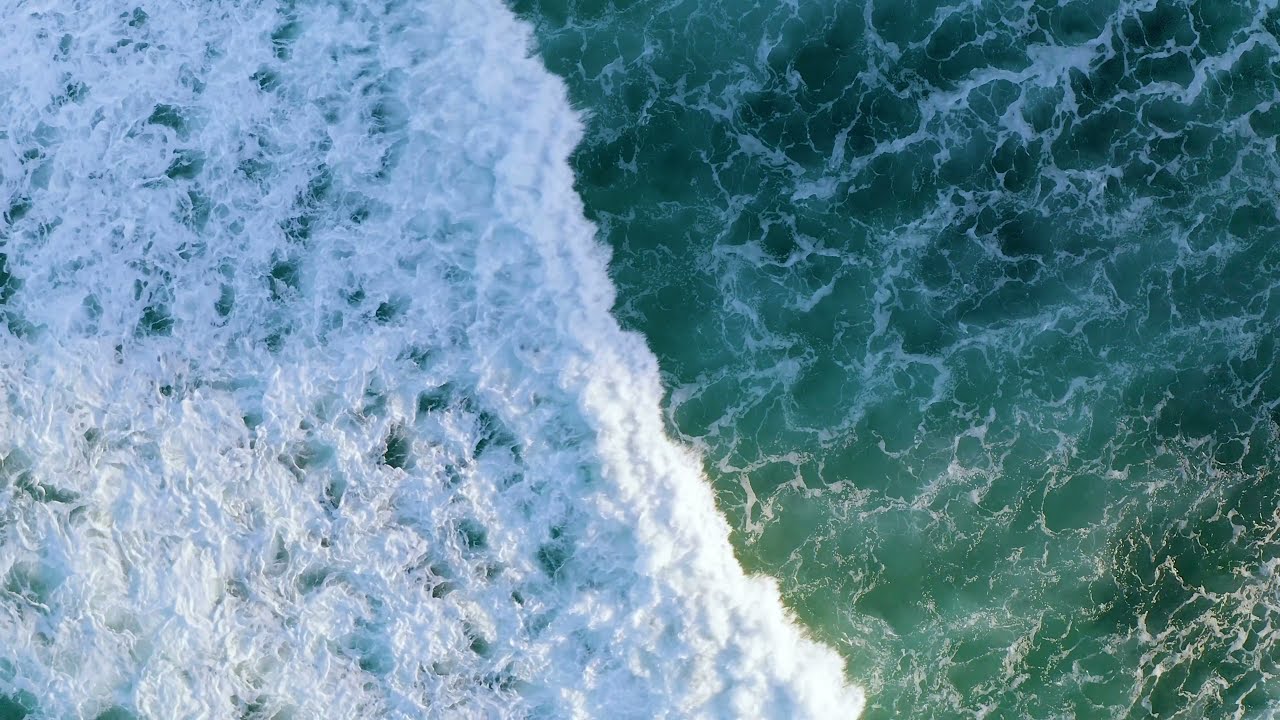 Beautiful sea waves HD Drone view-4K Video - YouTube