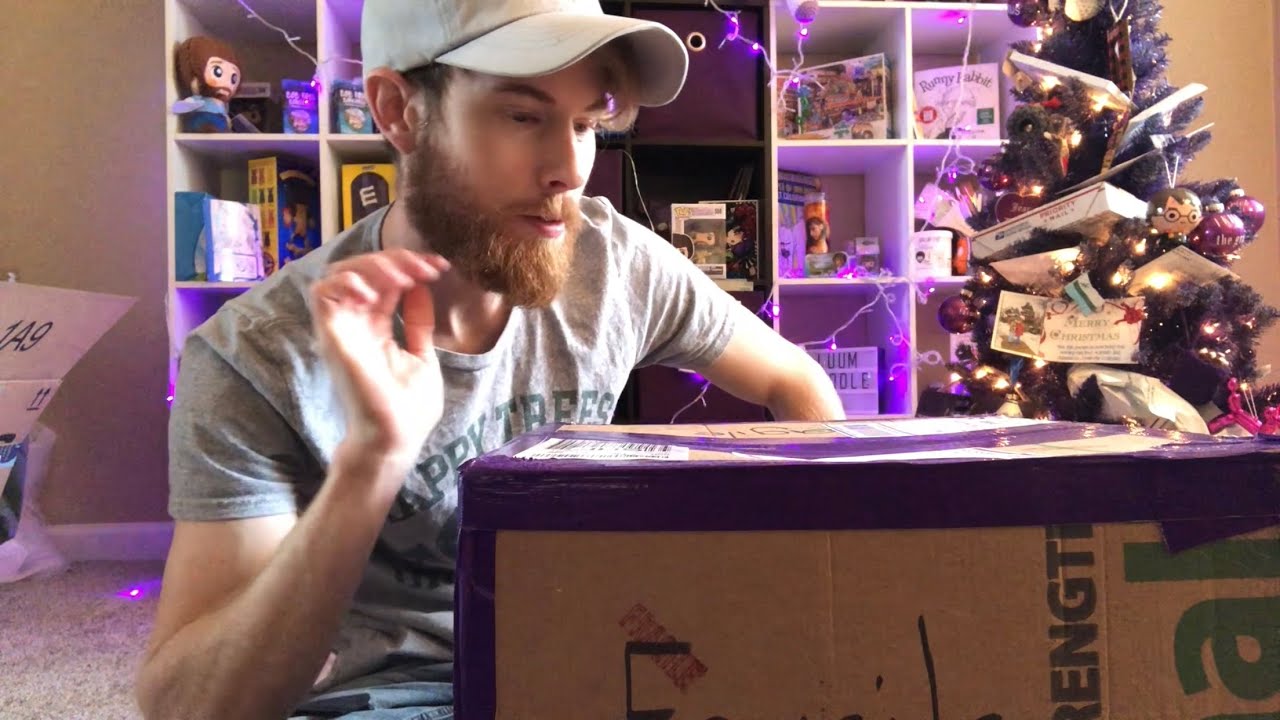 WHAT'S INSIDE THE PURPLE BOX? (OPENING!) - YouTube