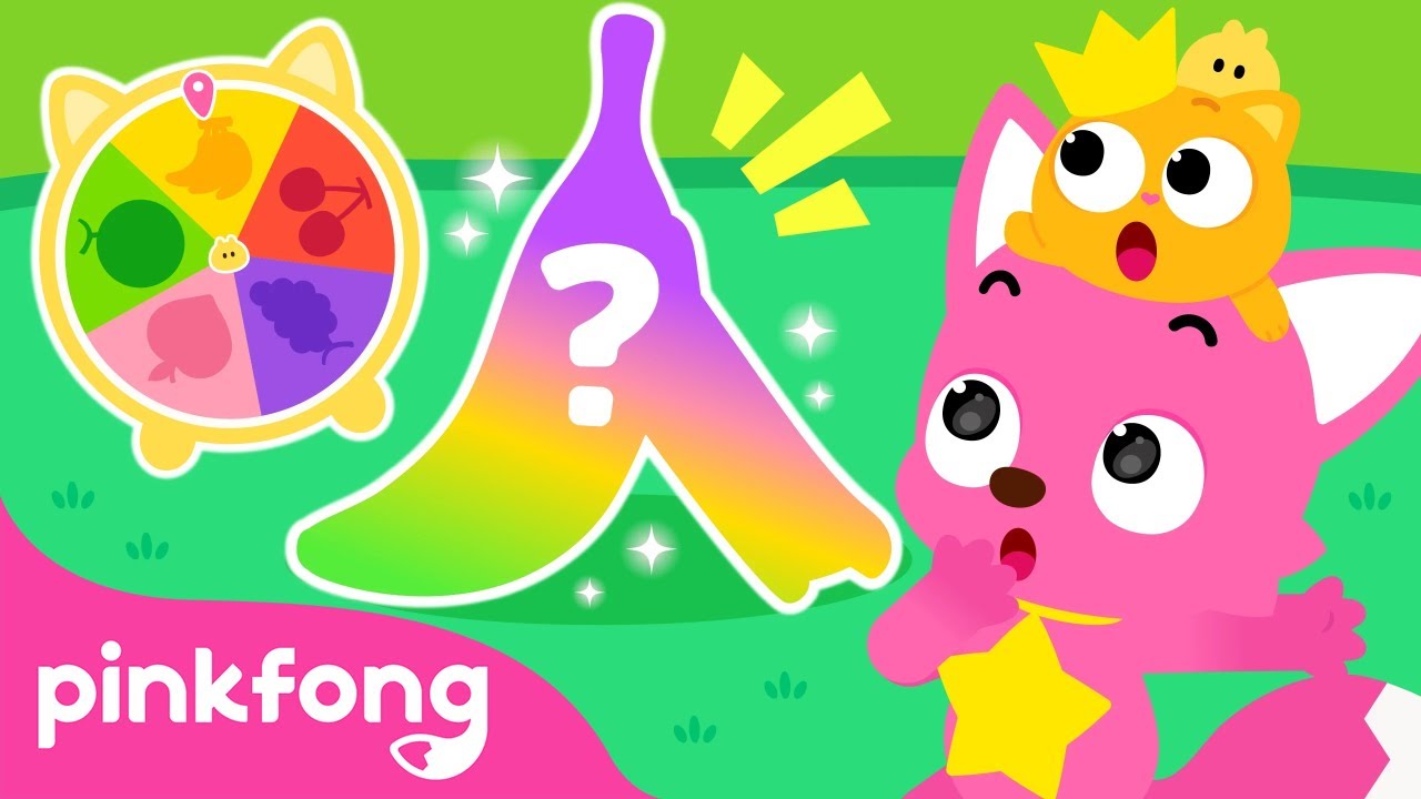 [Pinkfong x Ninimo] Colorful Fruit Playground | Learn Colors | Pinkfong ...