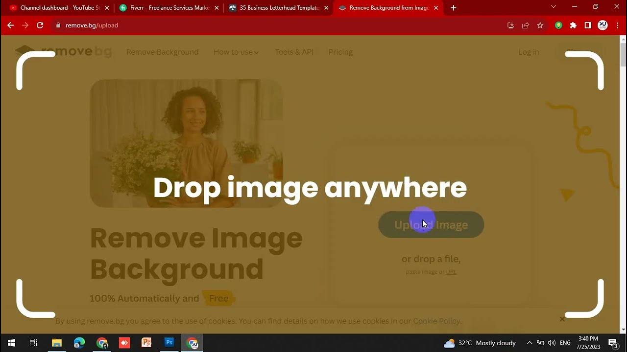 One-Click Background Removal trick - YouTube