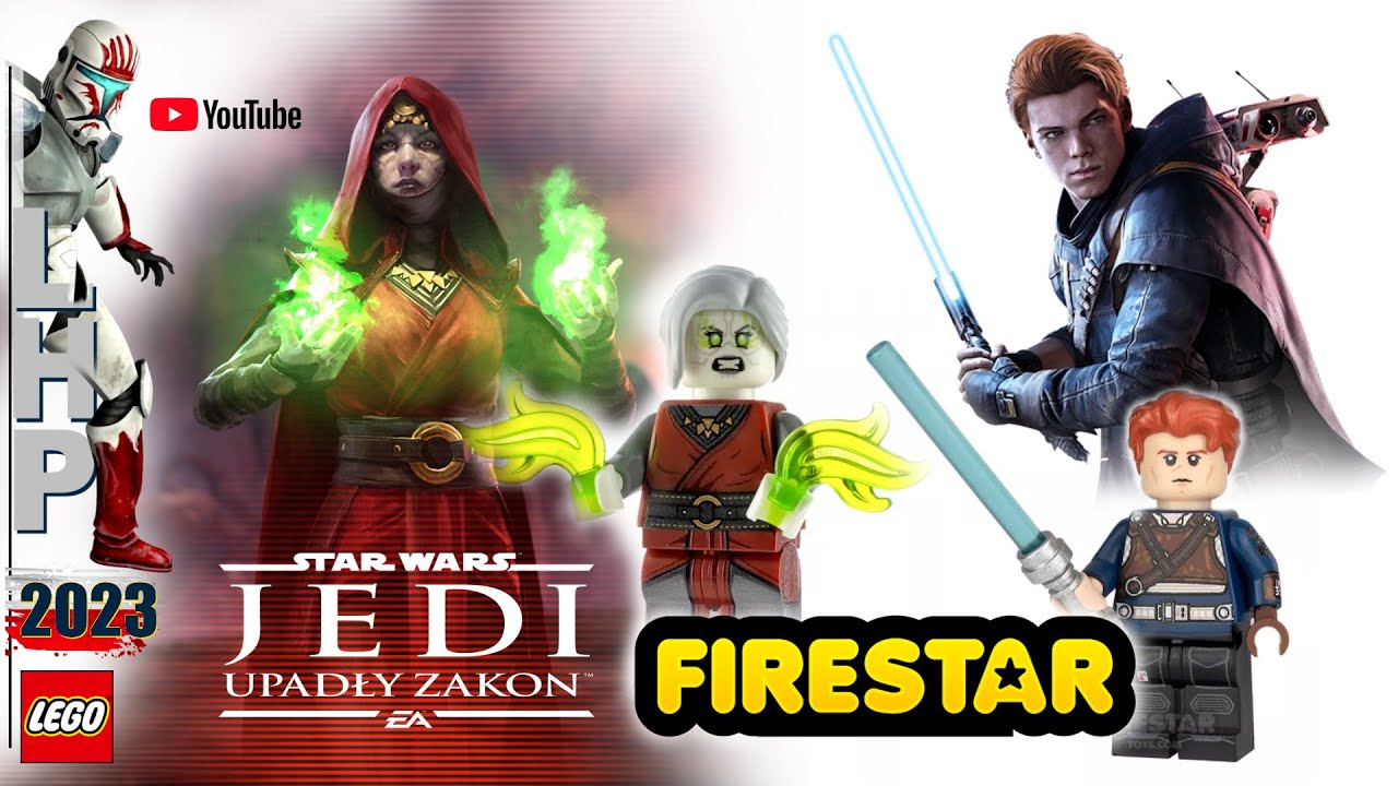 Cal Kestis & Merrin LEGO figurki z gry JEDI Fallen Order - YouTube