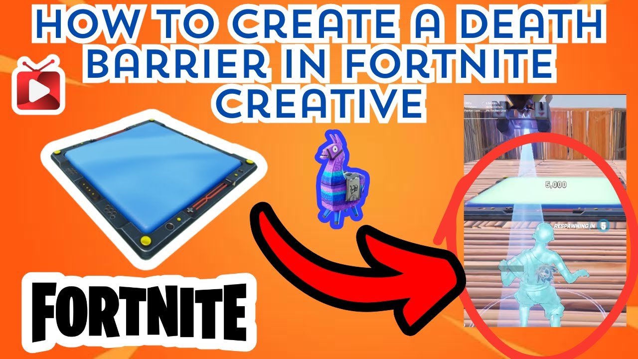 How to Create a Death Barrier in Fortnite Creative | Complete 2025 ...