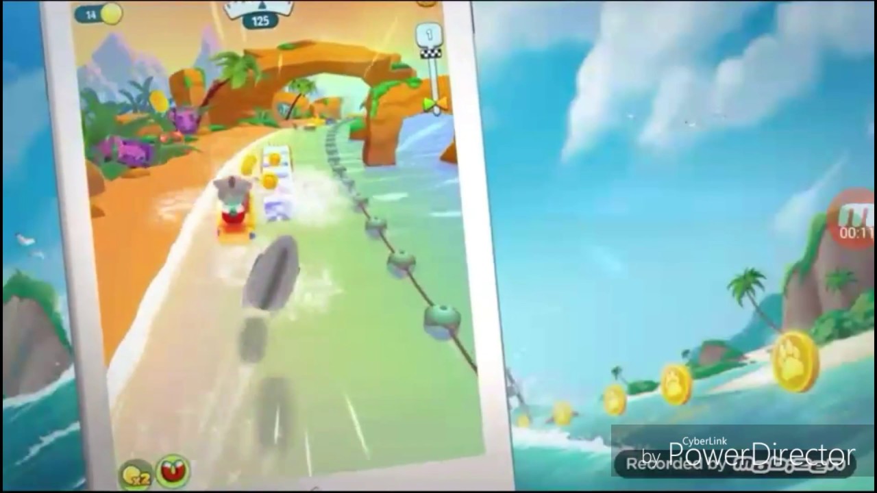 لعبة TALKING TOM JET SKI 2-جت سكي توم المتكلم 2 - YouTube