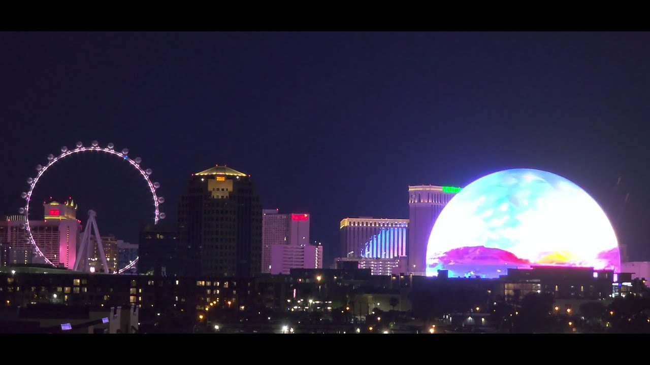 SPHERE 10/10/2024 Chicken Big Mac on the Fabulous Las Vegas Strip ...