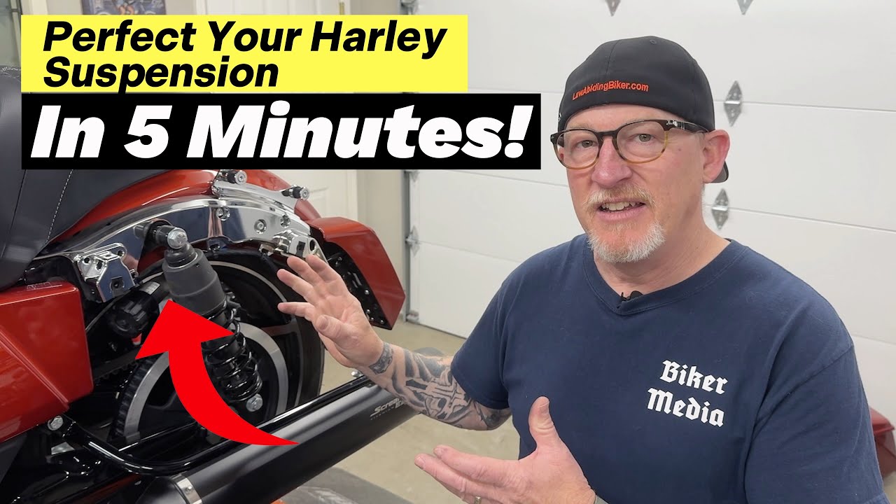 Step-by-Step: Adjust Your 2024 Harley's Rear Suspension Like a Pro ...