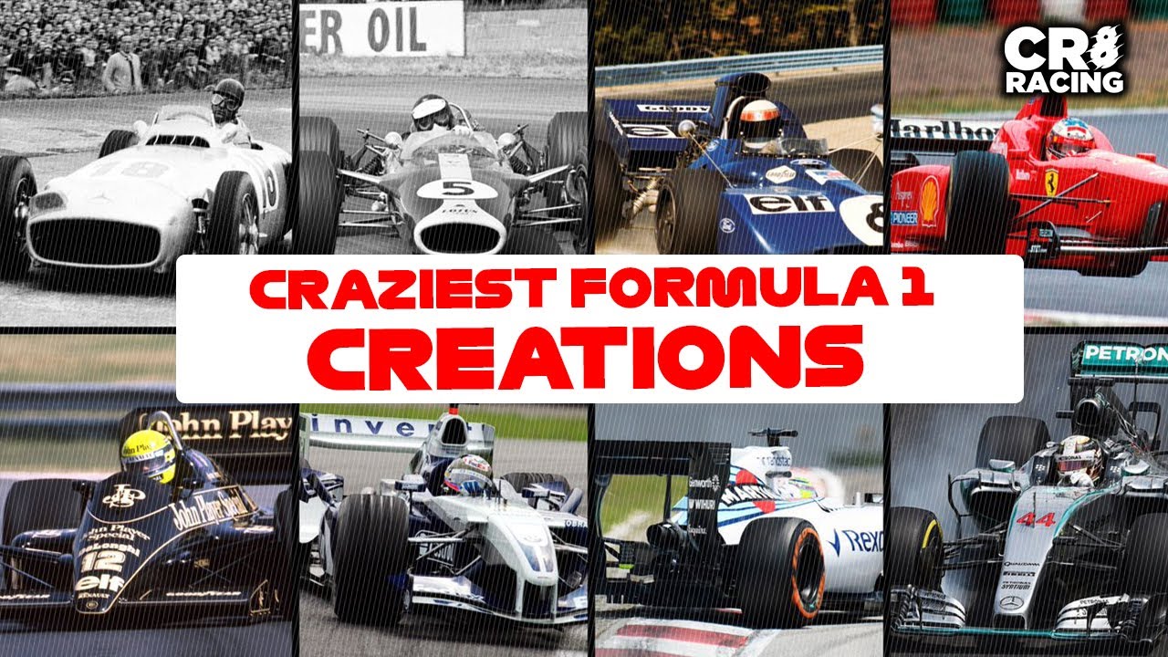 Craziest Formula 1 Cars Ever Made - YouTube