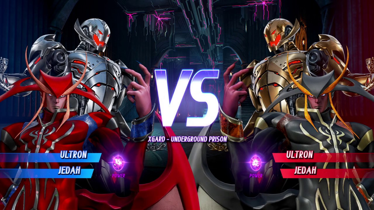 Ultron and Jedah vs Ultron and Jedah - MARVEL VS. CAPCOM: INFINITE ...