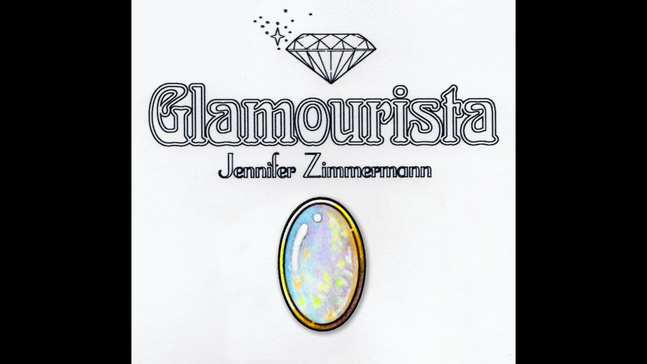 Coloring Tutorial: White Opal Gemstone, By Jennifer Zimmermann (no ...