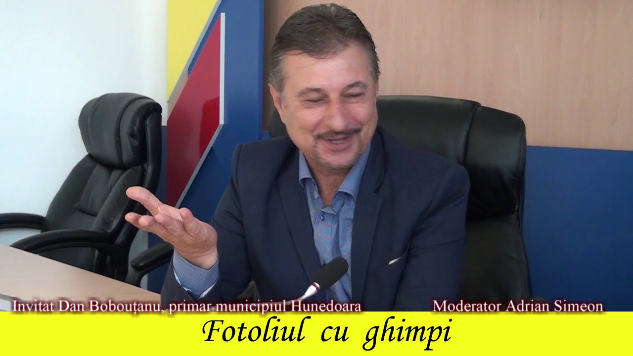 Dan Boboutanu, primarul Hunedoarei la Fotoliul cu ghimpi - YouTube