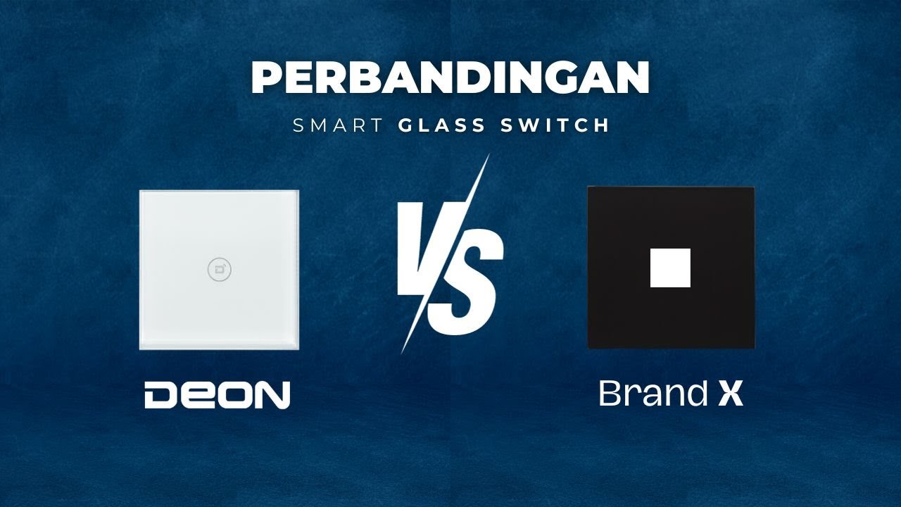 Comparing Smart Glass Switch Deon - YouTube