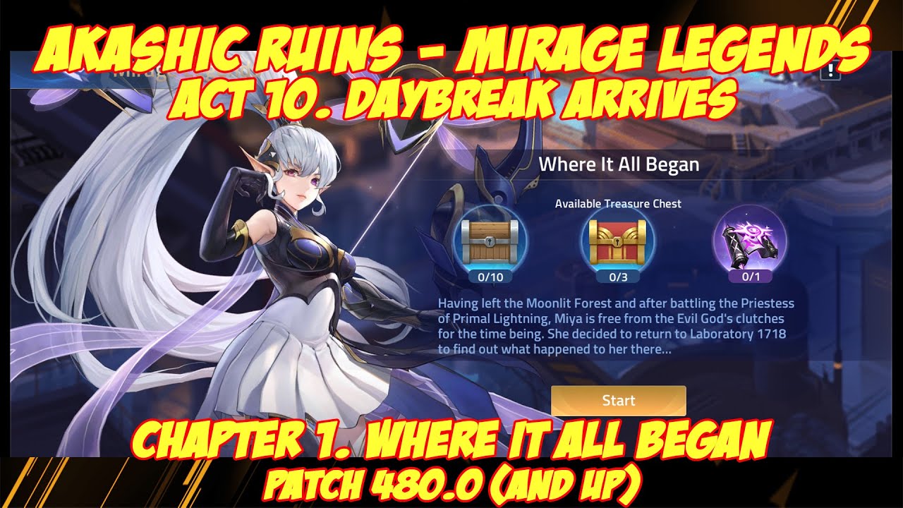 Mirage Legends Act 10 - Chapter 1. Where It All Began Walkthrough - YouTube