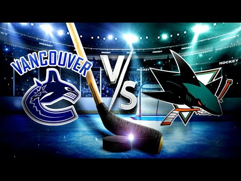 San Jose Sharks vs. Vancouver Canucks 11/02/24 - YouTube