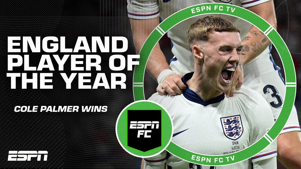 Cole Palmer wins England Men's PLAYER OF THE YEAR 🏆 'He's been FLYING ...