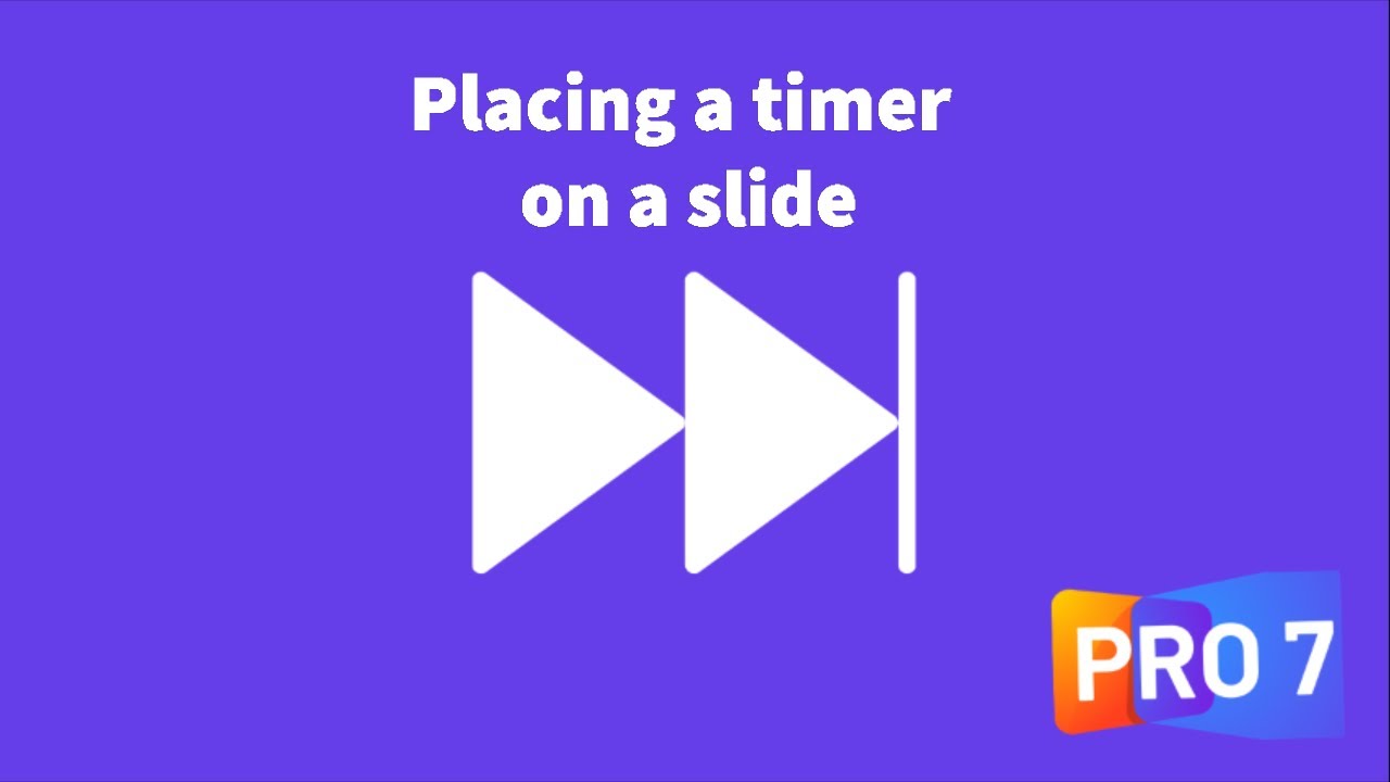 How To Add A Timer To Your Slide In Propresenter 7 YouTube How To Add A Timer To Your Slide In Propresenter 7 YouTube