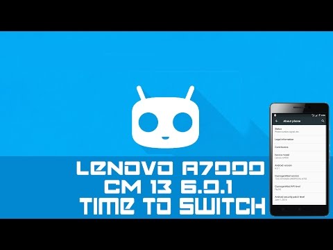CM 13 Unofficial Beta 4 6.0.1 For Lenovo A7000 With Tron Kernel [Stable]