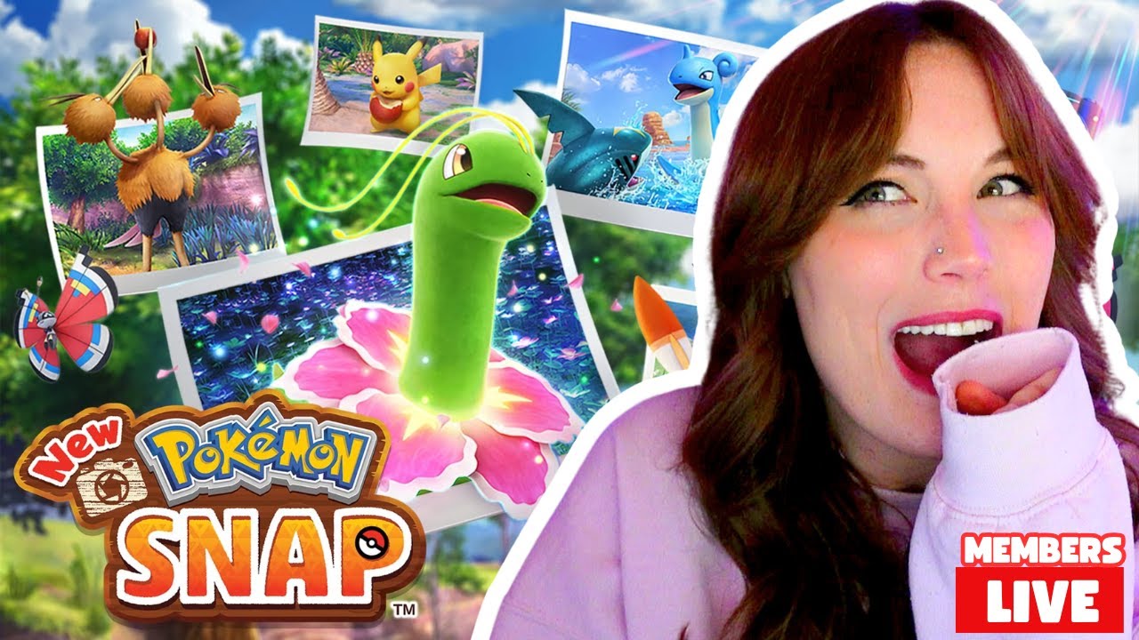 🔴My First Time Trying NEW Pokemon Snap! (Members-Only) - YouTube