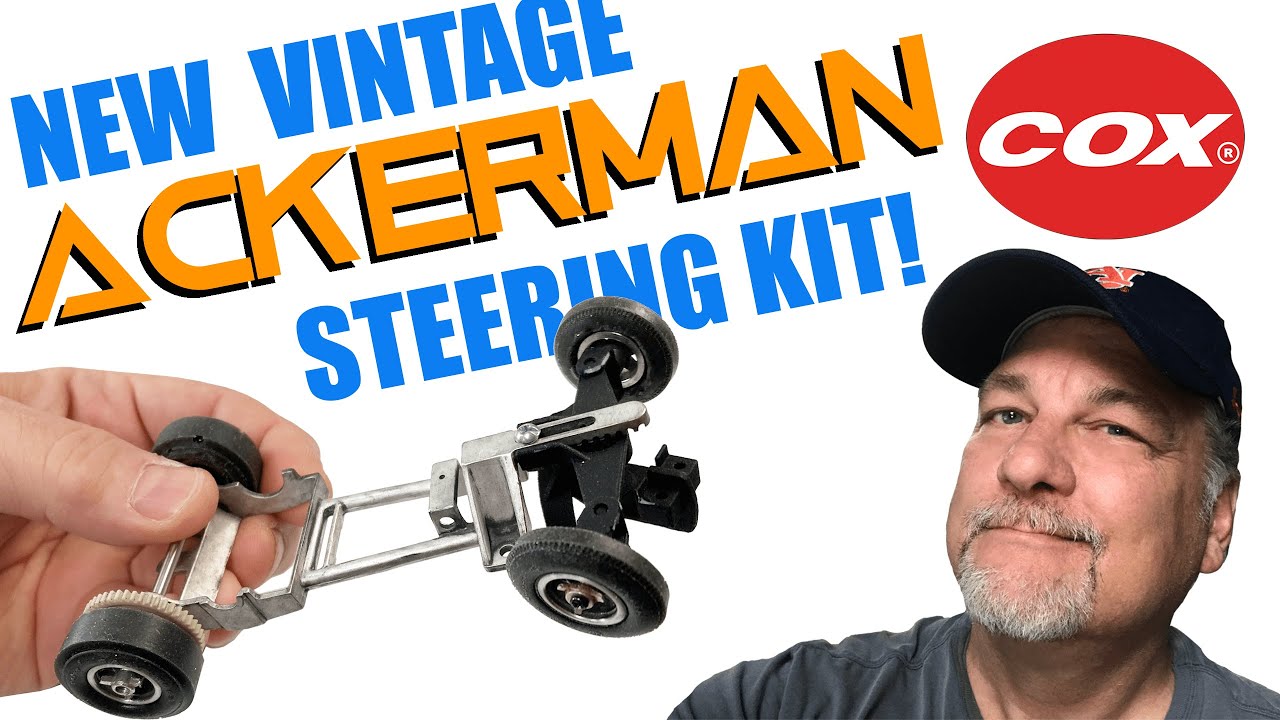 Add a New / Vintage Ackerman Steering Kit to Your Slot Car! - YouTube