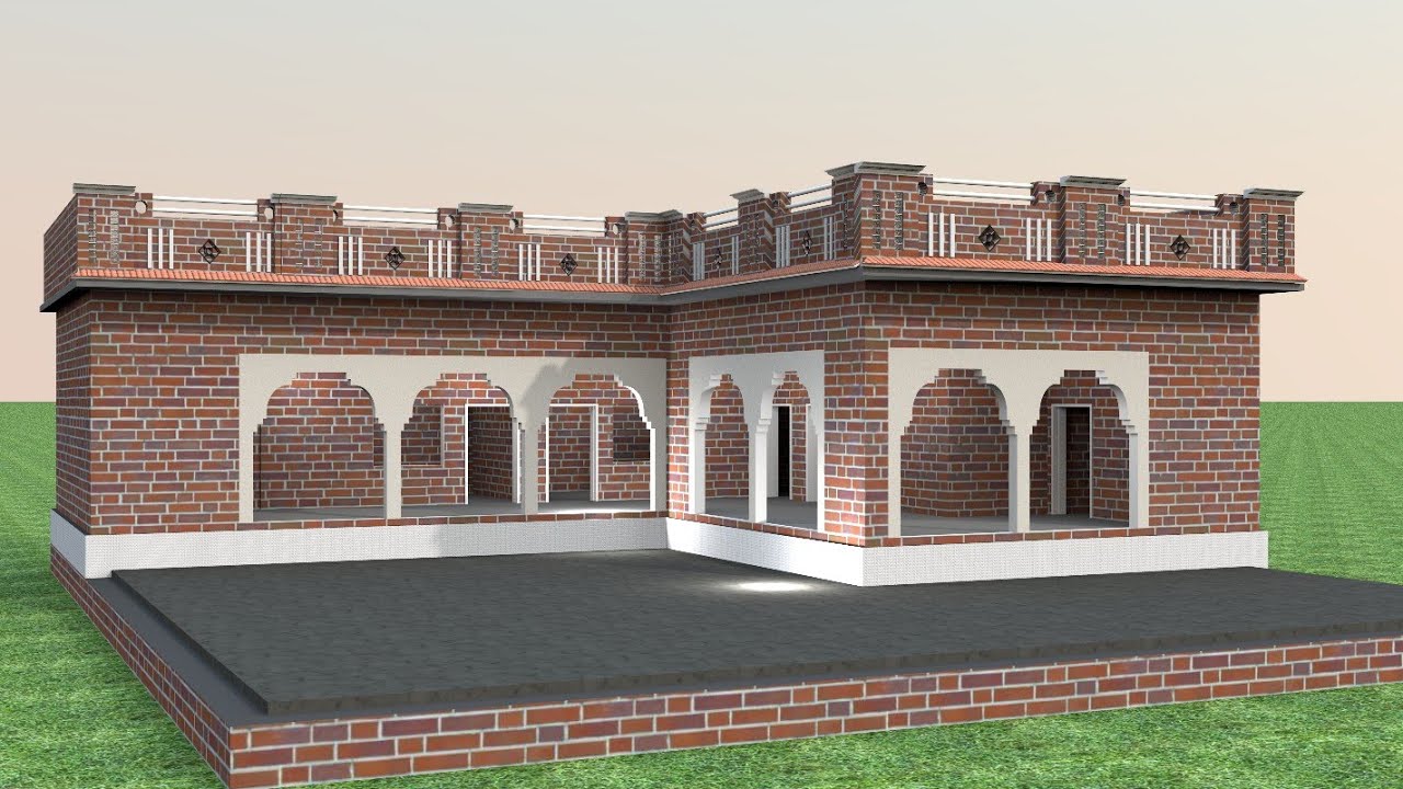 home front elevation design, house front design, simple ghar ka naksha ...