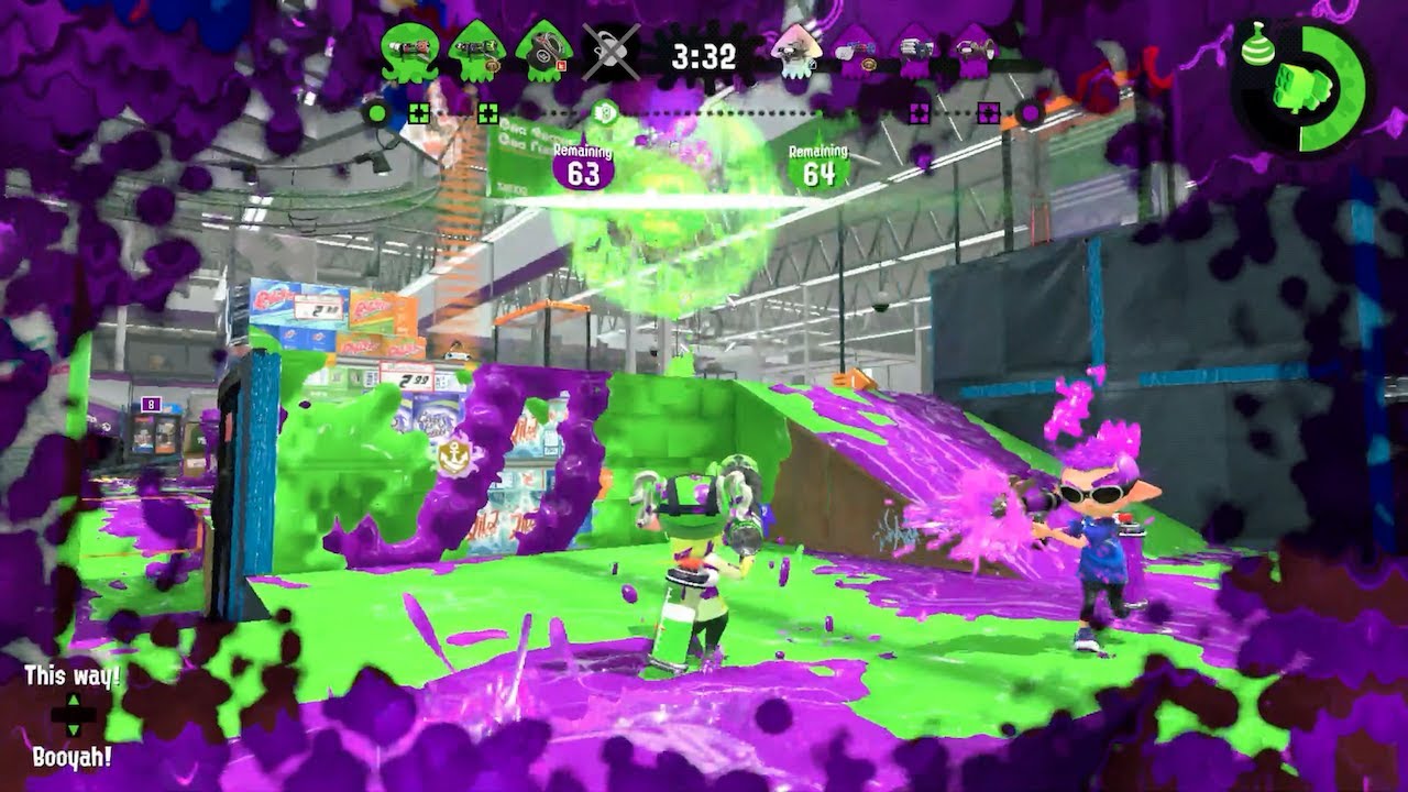 Splatoon 2: Pushback in League Tower Control [19(6)-9, Grim Range ...