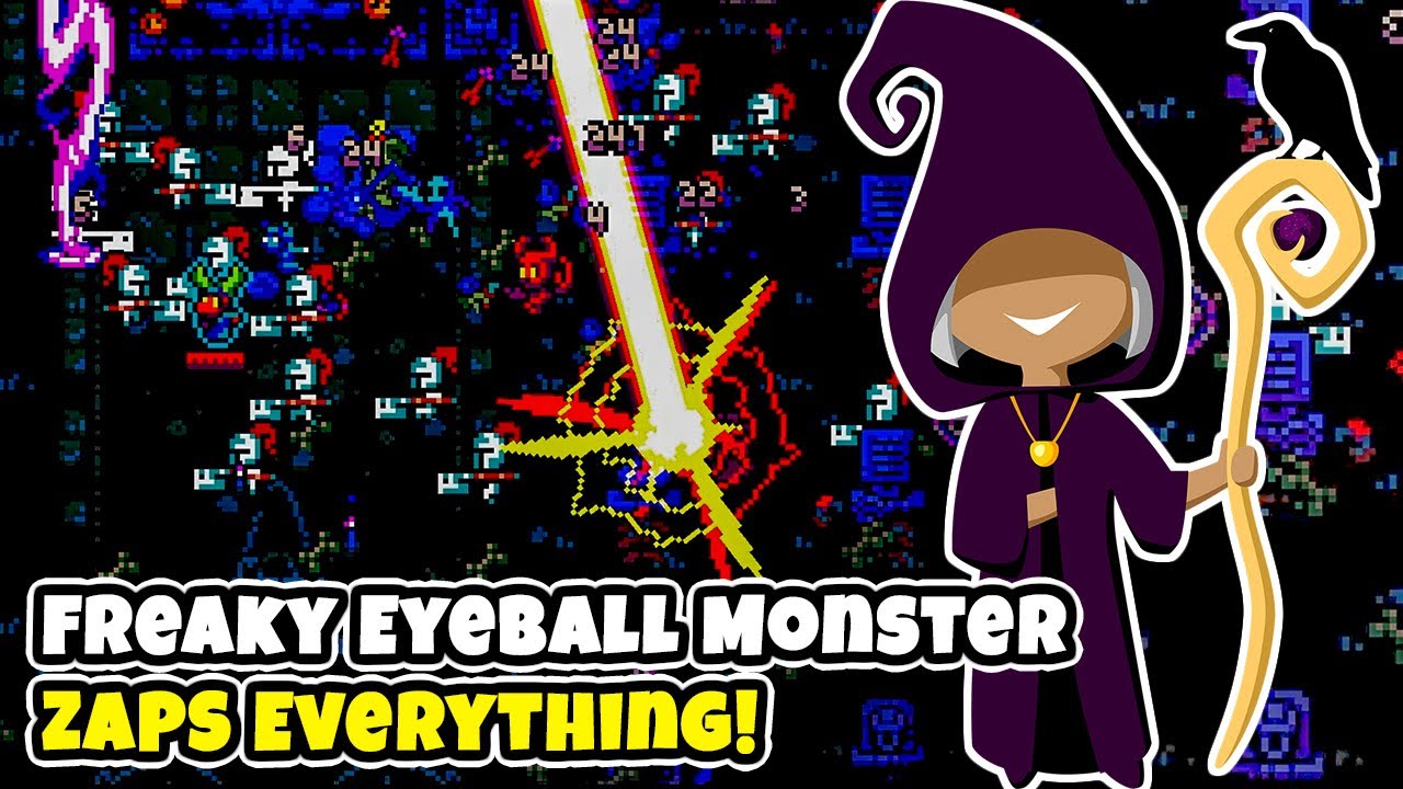 Freaky Eyeball Monster ZAPS Everything! - Boneraiser Minions - YouTube