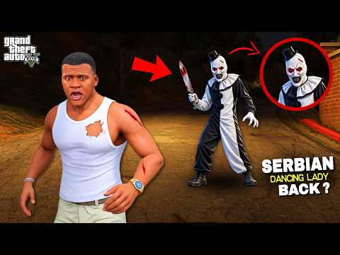 SERBIAN DANCING LADY IS BACK! 😱 | Franklin Is in BIG TROUBLE | in Telugu