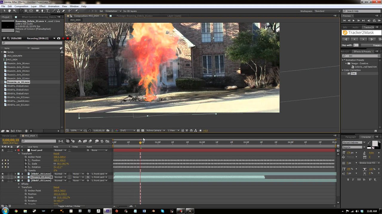 After Effects: Realistic Explosion Tutorial - YouTube